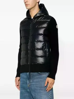 Moncler Padded Detail Hooded Jacket