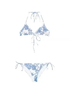 MC2 SAINT BARTH Toile De Jouy Print Bikini