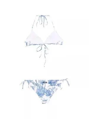 MC2 SAINT BARTH Toile De Jouy Print Bikini