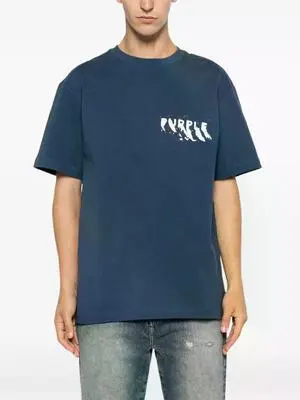 PURPLE BRAND Logo-print T-shirt