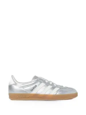 Adidas Silver Tone Sneakers For Women
