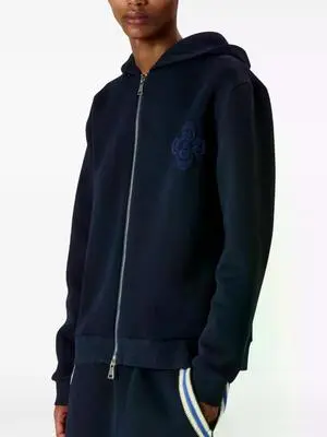 Commas Embroidered Zip-up Hoodie