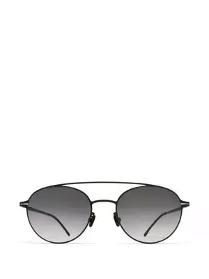 Mykita Reva Round Frame Sunglasses - Black