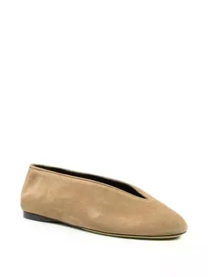 Moschino Round-toe Ballet Flats
