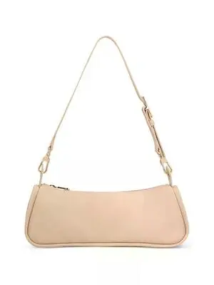 Longchamp Smooth Leather Shoulder Bag - Neutrals