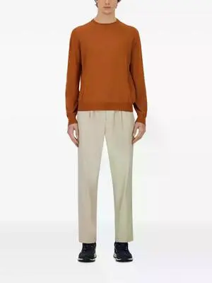 Herno Suede-effect Drawstring Trousers