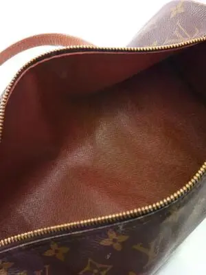 LOUIS VUITTON Monogram Papillon 30 Barrel Handbag