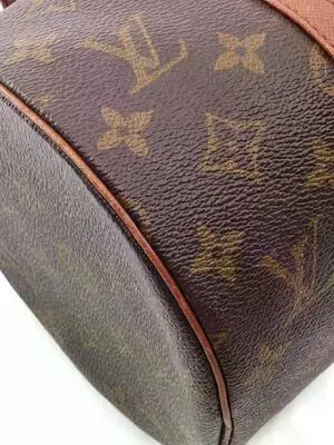 LOUIS VUITTON Monogram Papillon 30 Barrel Handbag