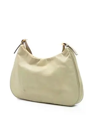 Prada Tessuto Chain Shoulder Bag - Brown