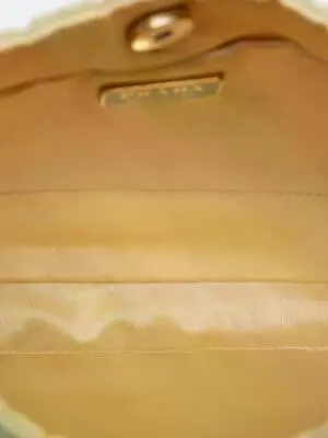 Prada Tessuto Chain Shoulder Bag - Brown