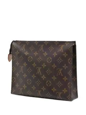 LOUIS VUITTON 2020 Monogram Toiletry Pouch 26 Clutch Bag