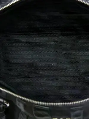 Prada Tessuto Nappa Waves Handbag