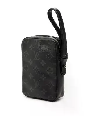 LOUIS VUITTON 2016 Monogram Eclipse Box Clutch Bag
