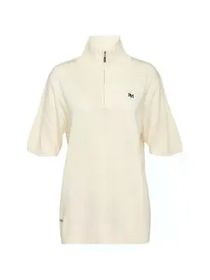 Rally Movement Embroidered Quarter-zip Sweater