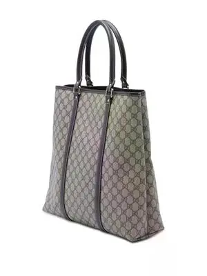 Gucci Gg Supreme Joy Vertical Tote Bag - Neutrals