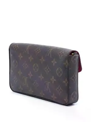 LOUIS VUITTON Monogram Pochette Felicie Crossbody Bag - Brown