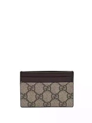 Gucci 2000-2015 Gg Supreme Card Holder - Neutrals