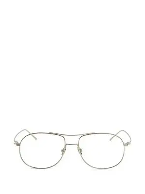 AKILA Torrey Pilot-frame Eyeglasses - Silver