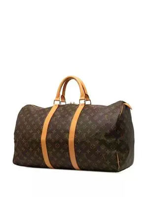 LOUIS VUITTON 2002 Monogram Keepall 50 Travel Bag