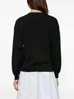 Moschino Goose Intarsia Crew Neck Sweater