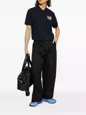 Moschino Logo-patch Polo Shirt