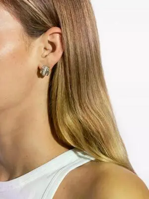 Kate Spade New York Crystal Embellished Earrings - Silver