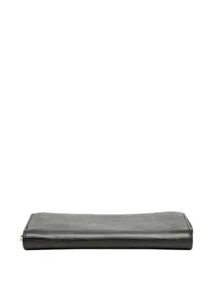 LOUIS VUITTON 2019 Epi Zippy Wallet Long Wallets - Black