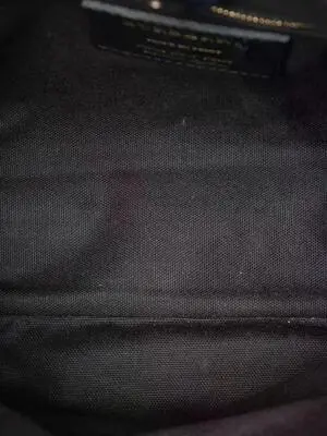 Burberry Leather And House Check Banner Satchel