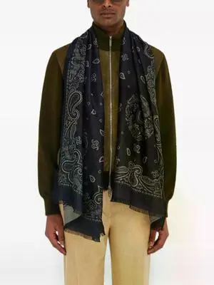 FERRAGAMO Arabesque Print Stole