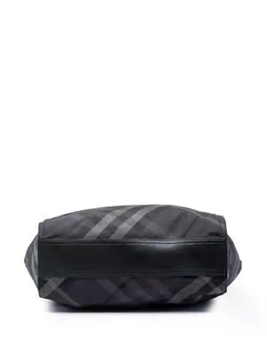 Burberry Smoke Check Nylon Buckleigh Tote Bag