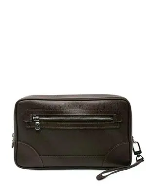 LOUIS VUITTON Taiga Neo Pavel Clutch Bag - Brown