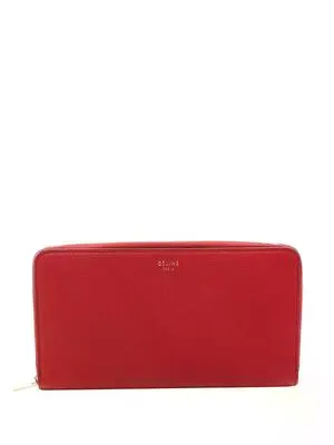 Celine 2012-2019 Leather Wallet Long Wallets - Red
