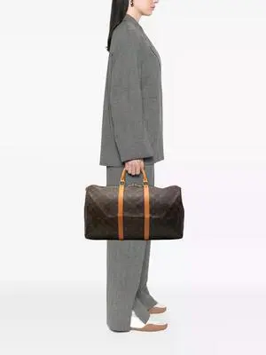 LOUIS VUITTON 1994 Keepall 50 Travel Bag - Brown
