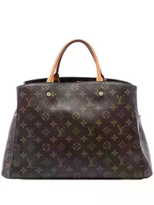 LOUIS VUITTON Monogram Montaigne Gm Satchel