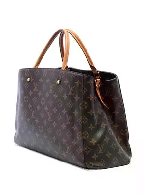 LOUIS VUITTON Monogram Montaigne Gm Satchel