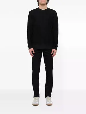 Givenchy Lace Overlay Crewneck Sweatshirt