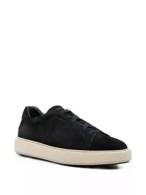Officine Creative Suede Lace-up Sneakers