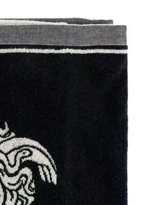 Versace Jacquard Medusa-head Bath Towel