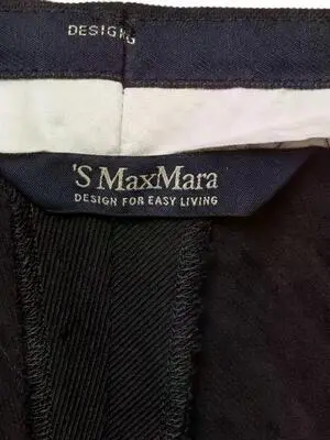Max Mara Boot-cut Tailored Cropped Trousers