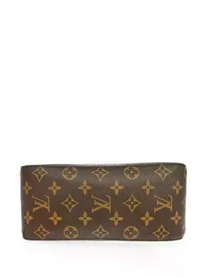 LOUIS VUITTON Monogram Canvas Looping Mm Handbag - Brown