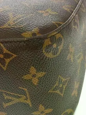 LOUIS VUITTON Monogram Canvas Looping Mm Handbag - Brown