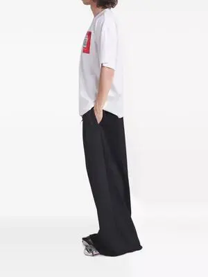 YOSHIOKUBO Pleated Wide-leg Trousers
