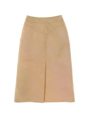 LOUIS VUITTON Monogram Midi Skirt