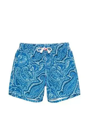 MC2 SAINT BARTH Paisley Print Swim Shorts