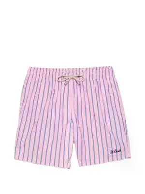 MC2 SAINT BARTH Vertical Stripe Swim Shorts