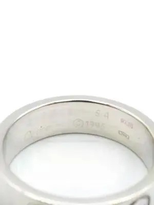 Cartier 1996 Love Ring In 18k White Gold