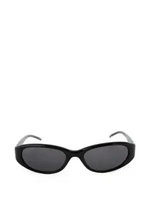 Chimi Dele Oval Frame Sunglasses - Black