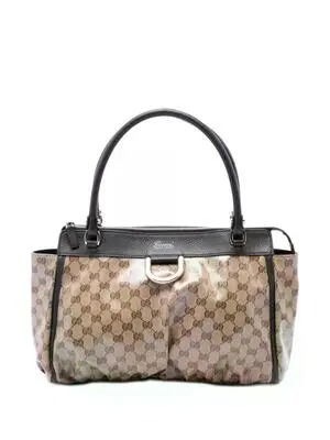 Gucci Gg Crystal Abbey D Ring Tote Bag