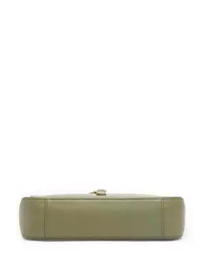 Saint Laurent Smooth Calfskin Le 5 A 7 Shoulder Bag - Green