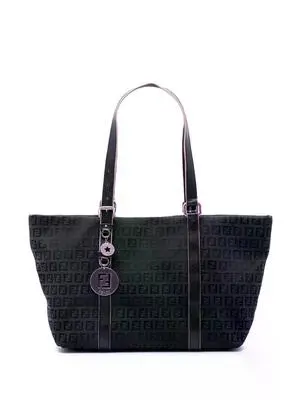 Fendi Zucchino Canvas Superstar Tote Bag